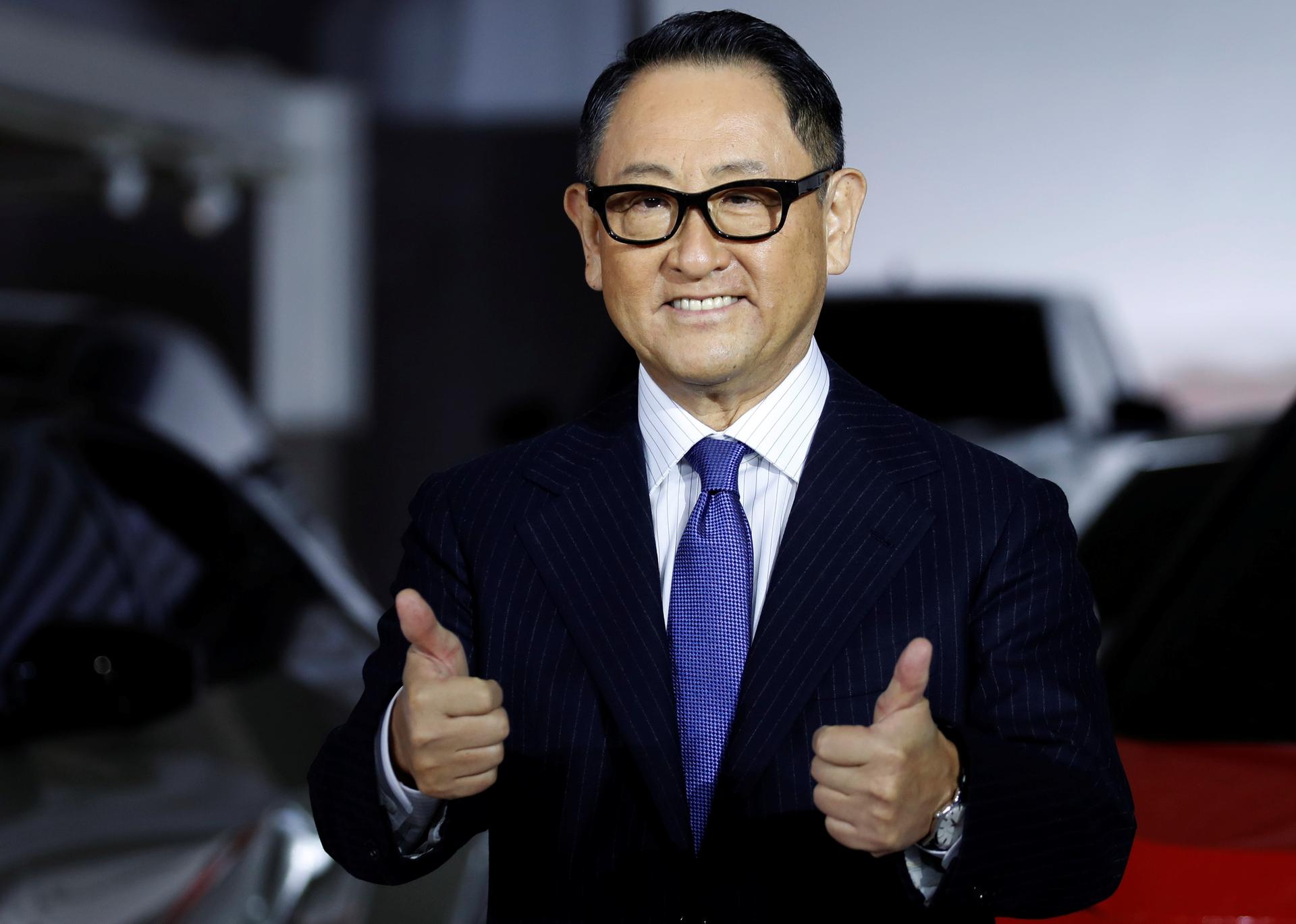 Akio Toyoda. Reuters/Kim Kyung-Hoon